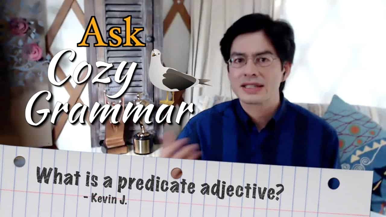 What Is a Predicate Adjective? – Ask Cozy Grammar
